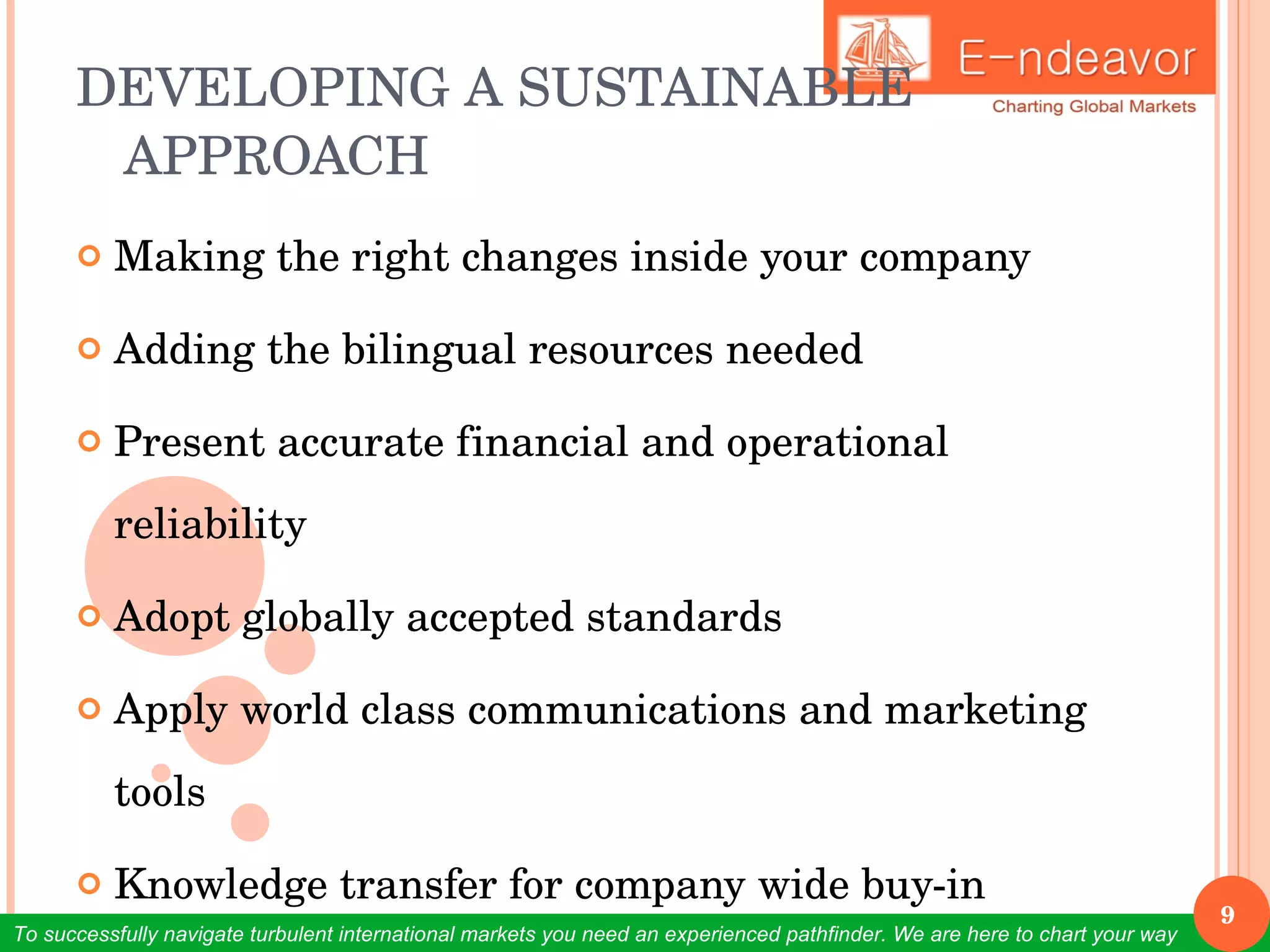 Internationalization Proposal Classic | PPT