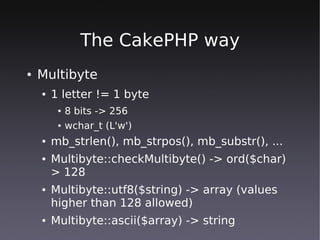 Internationalizing CakePHP Applications | PDF | Databases | Computer Software and Applications