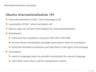 Internationalizing Ubuntu apps | PDF