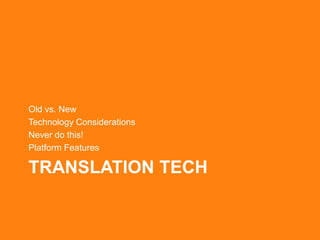 Internationalizing your website? There's an app for that! | PPTX