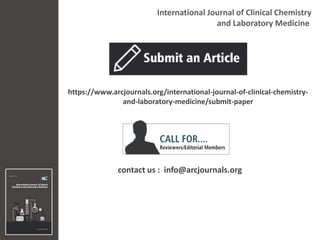 International Journal of Clinical Chemistry and Laboratory Medicine ...