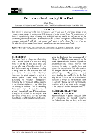 International Journal of Environmental Chemistry - Vol 2_Issue 2 | PDF