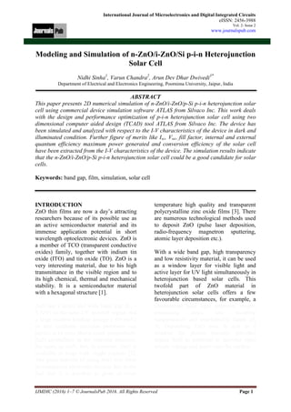 International Journal of Microelectronics and Digital Integrated ...