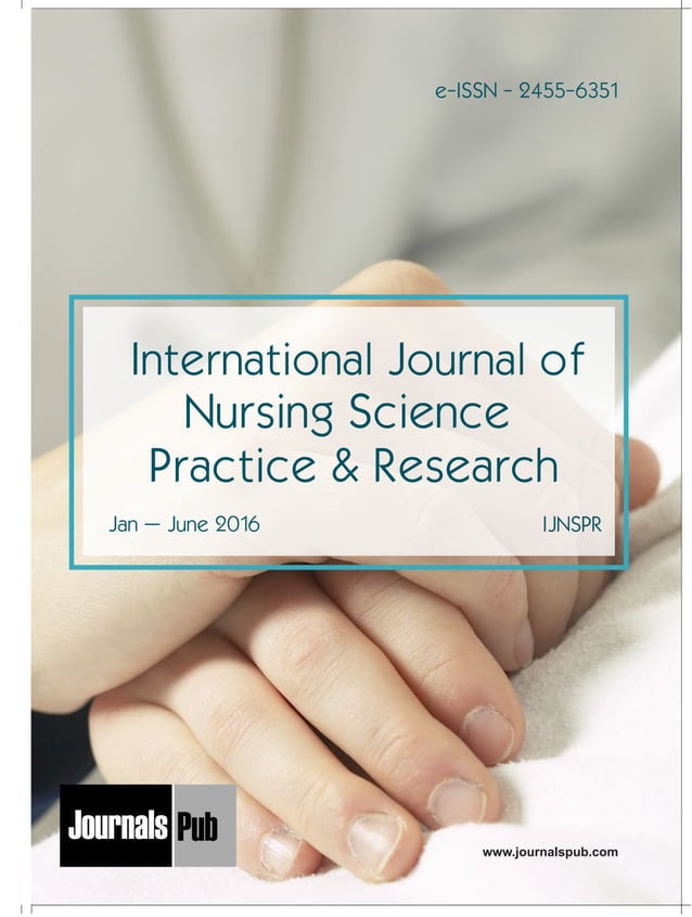 International Journal of Nursing Science Practice and Research vol 2 ...