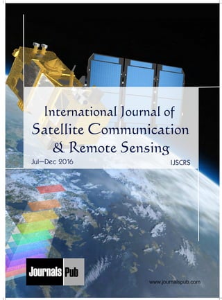 International Journal of Satellite Communication & Remote Sensing (Vol ...