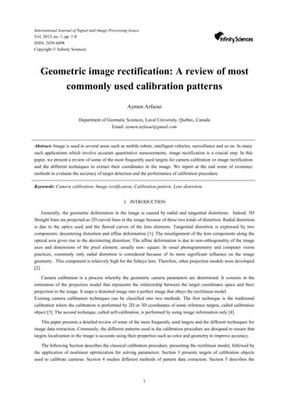 International journal of signal and image processing issues vol 2015 - no 1 - paper1 | PDF
