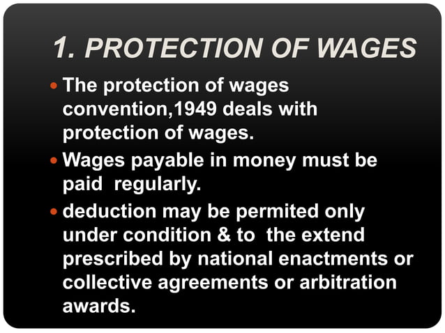 International labor organization | PPTX | Business | Business and Finance