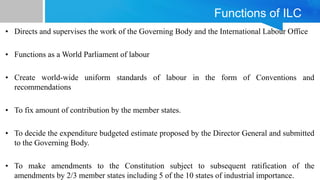 International labour organisation | PPTX