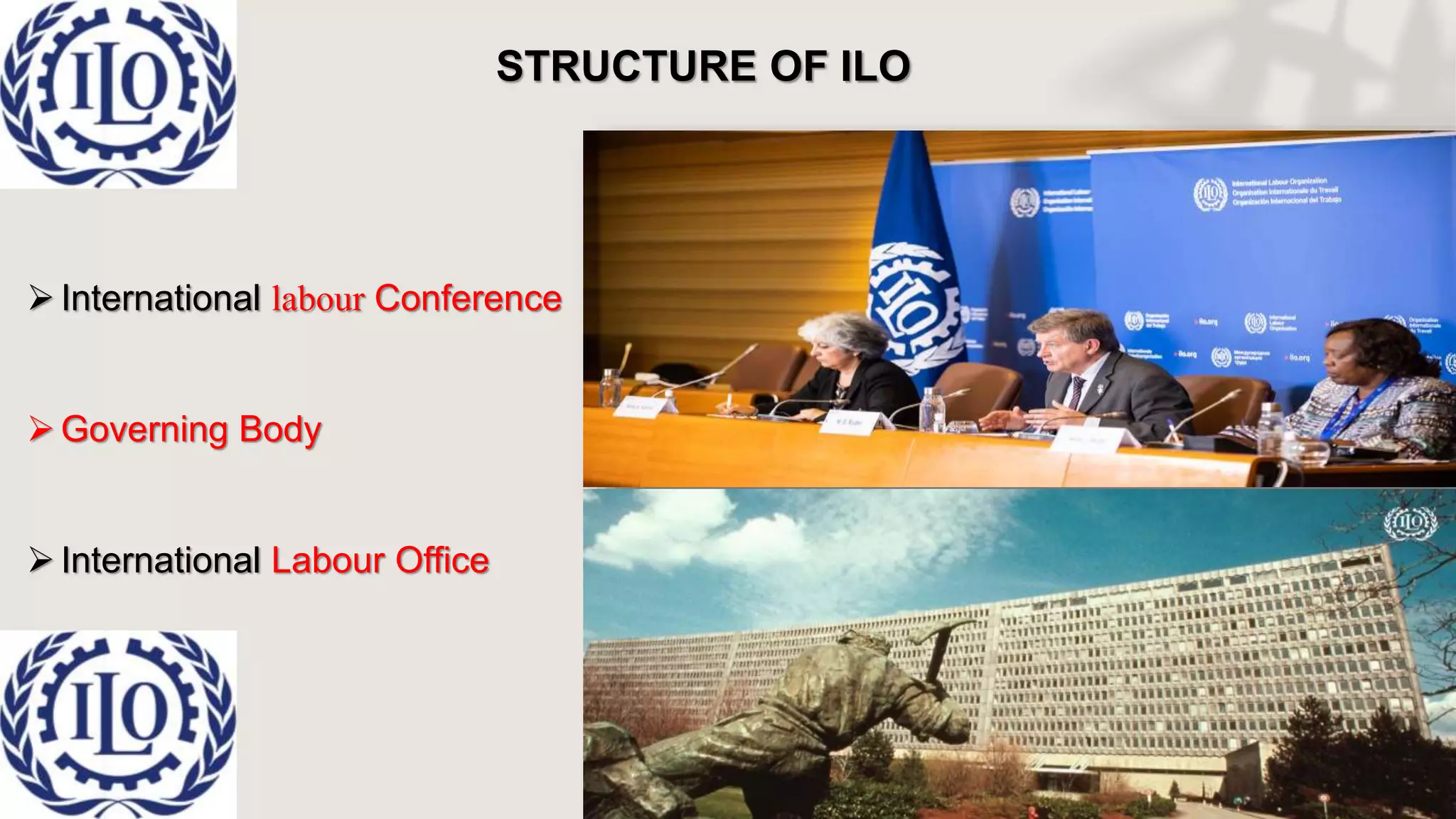 International labour Organisation | PPTX | Business | Business and Finance