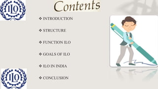 International labour Organisation | PPTX | Business | Business and Finance