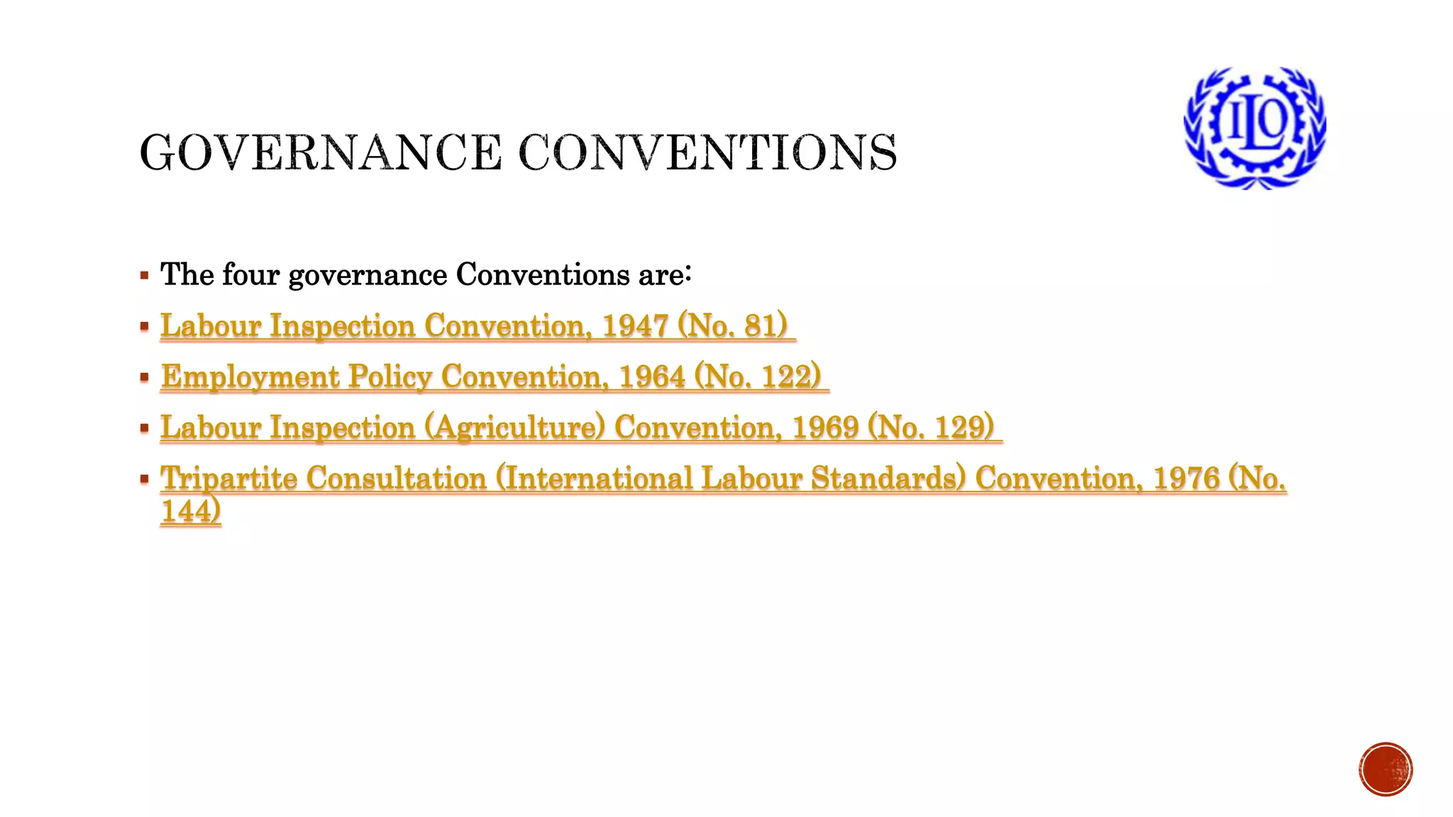 International labour organization | PPTX