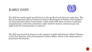International labour organization | PPTX