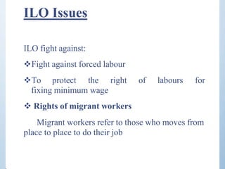 international labour organization ilo.pptx