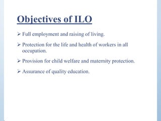 international labour organization ilo.pptx