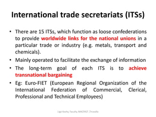 International labour relations | PPTX