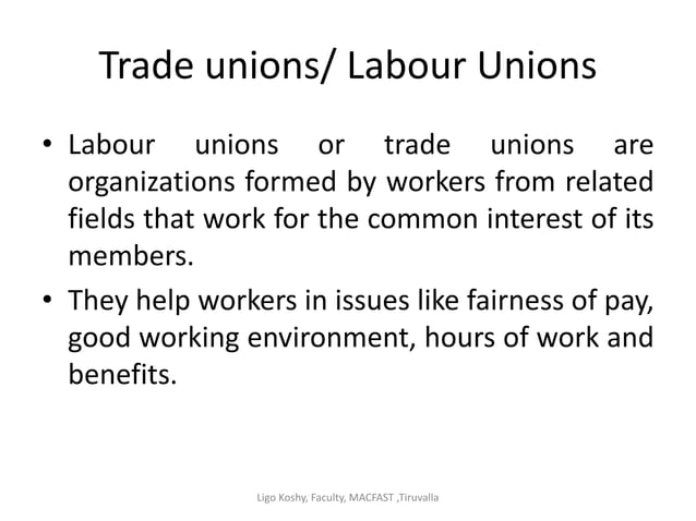 International labour relations | PPTX | Human Resources | Business