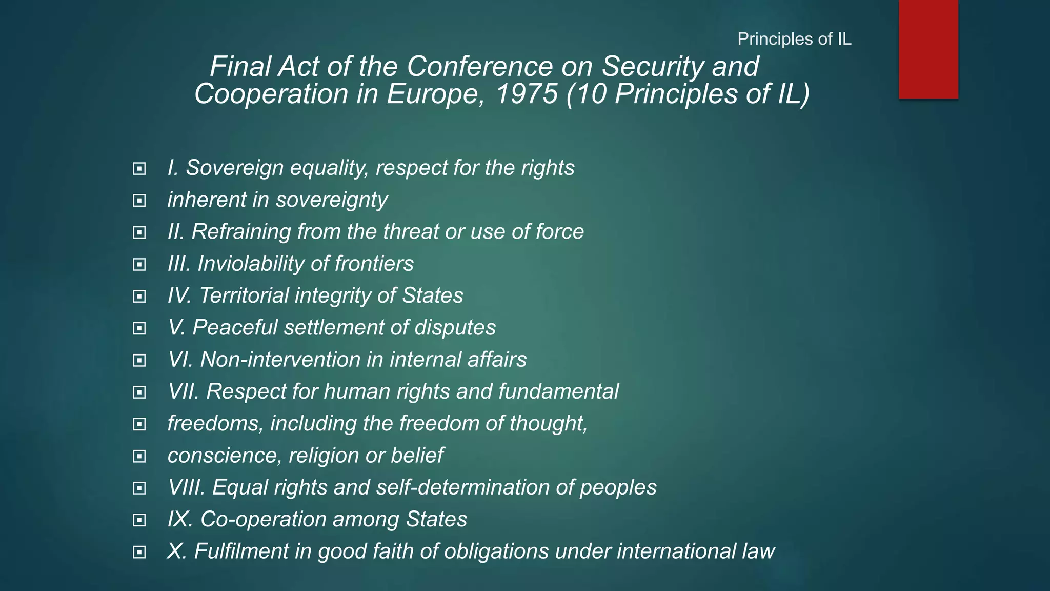 International law | PPTX