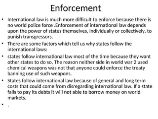 International Law.ppt in international relations | PPT
