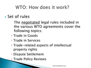 International law and wto | PPTX