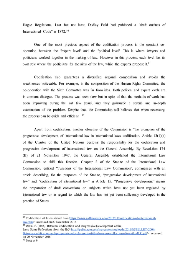 International law assignments | PDF