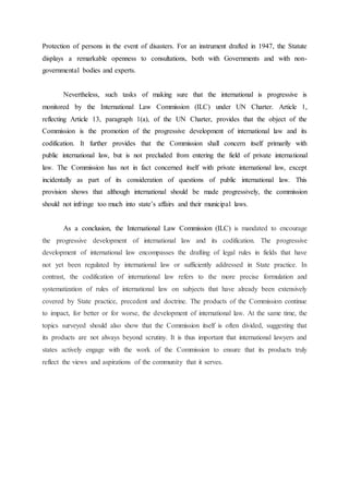International law assignments | DOCX