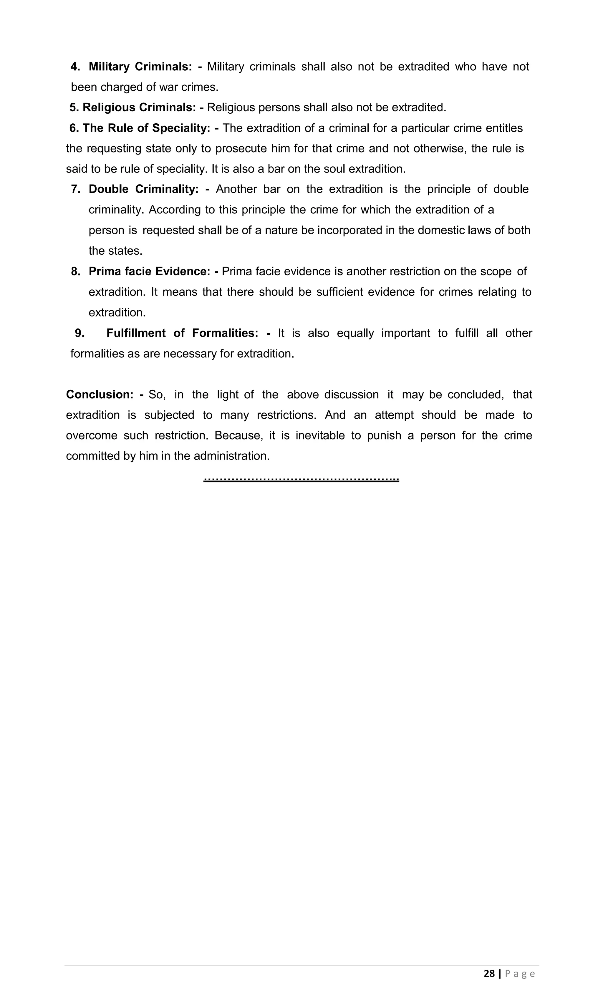 International Law Short Study Notes | PDF