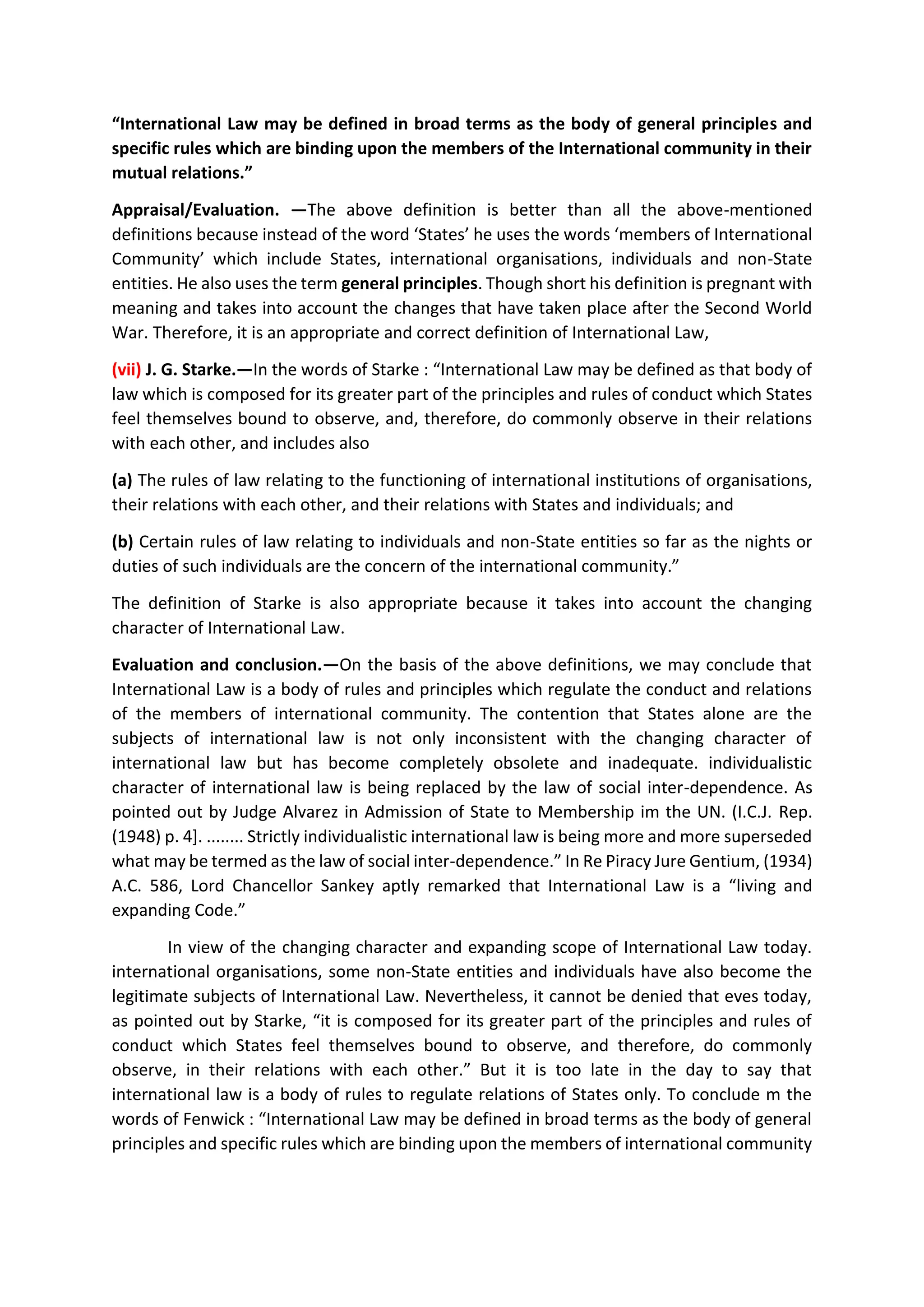 International Law Notes based on Dr. S. K. Kapoor book- 1.pdf