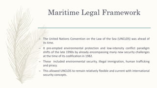 International legal framework maritime economy | PPTX