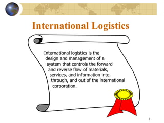 International logistics | PPT
