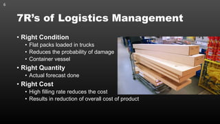 5P, 7R, Entry Strategy, Packaging Startegy | PPTX | Logistics and ...
