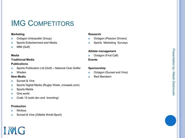 International Management Group | PPT