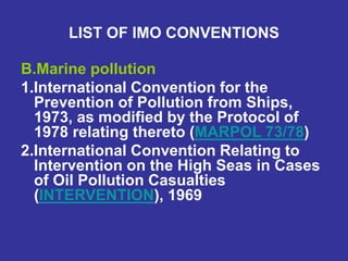 INTERNATIONAL MARITIME CONVENTIONS.ppt