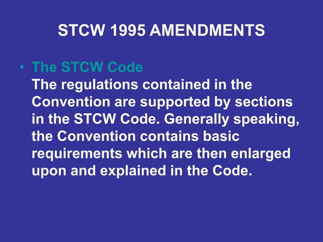 INTERNATIONAL MARITIME CONVENTIONS.ppt | Cruises | Travel Type