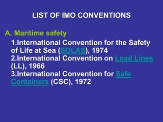INTERNATIONAL MARITIME CONVENTIONS.ppt