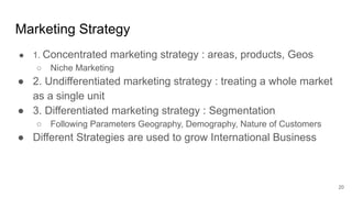 International market entry and expansions | PPT