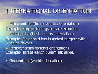 International marketing | PPT