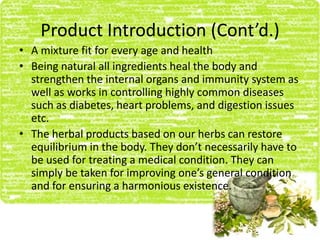 Herbal medicine marketing | PPTX