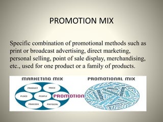 Promotion mix & Marketing Communication | PPTX