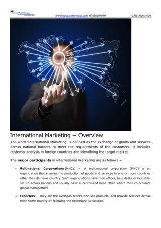 International marketing | PDF