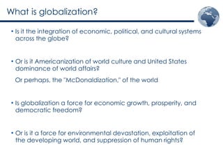 Globalization | PPTX