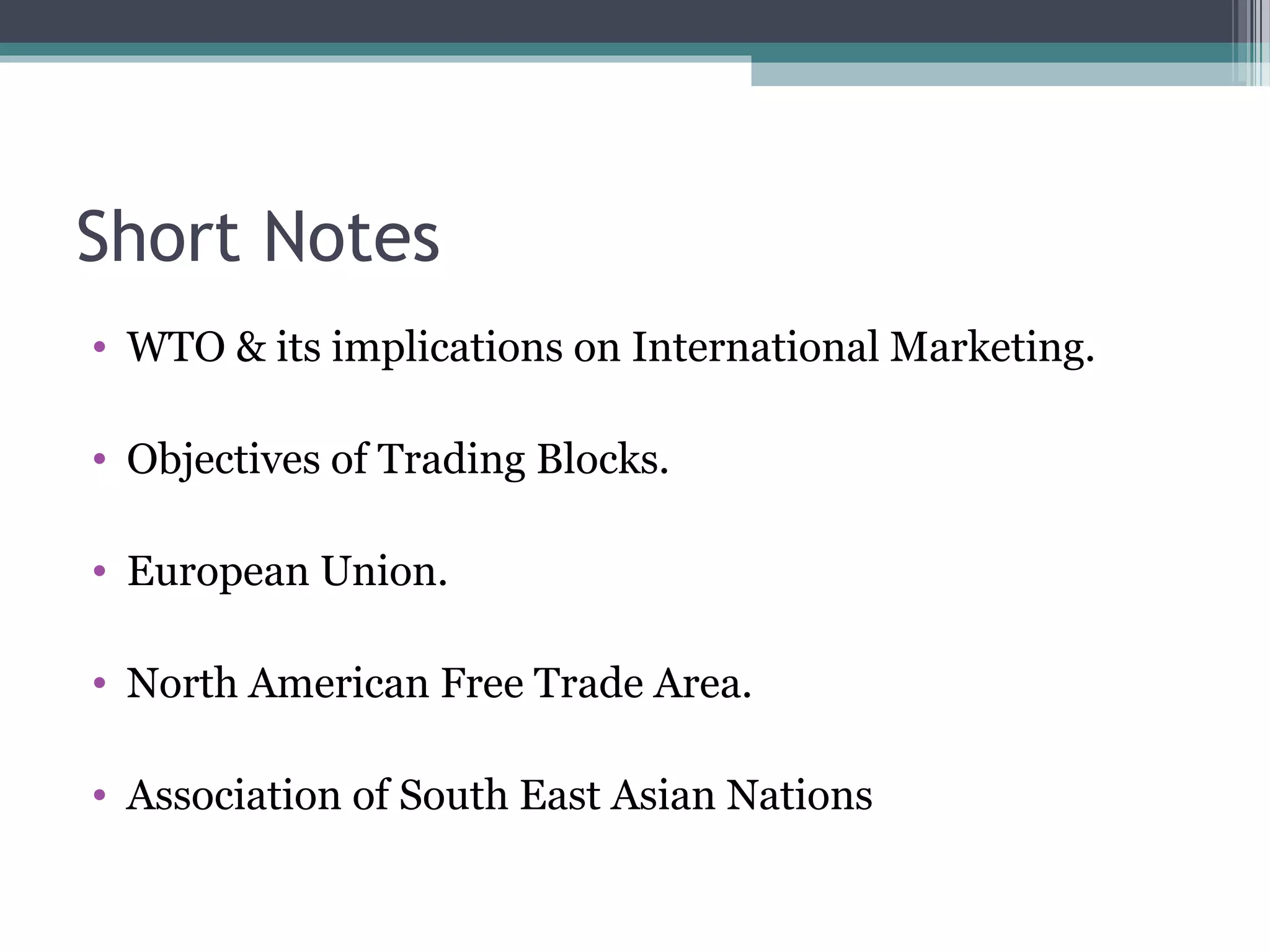 International marketing bms | PPT