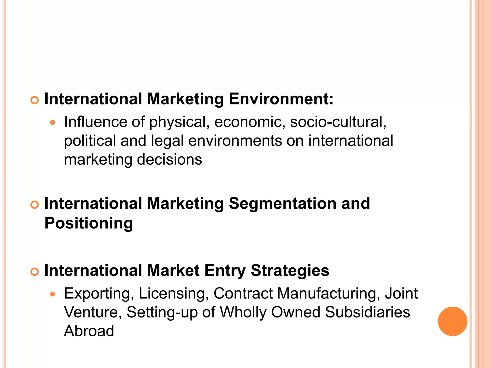 International marketing full module 1.pptx | Advertising Industry ...