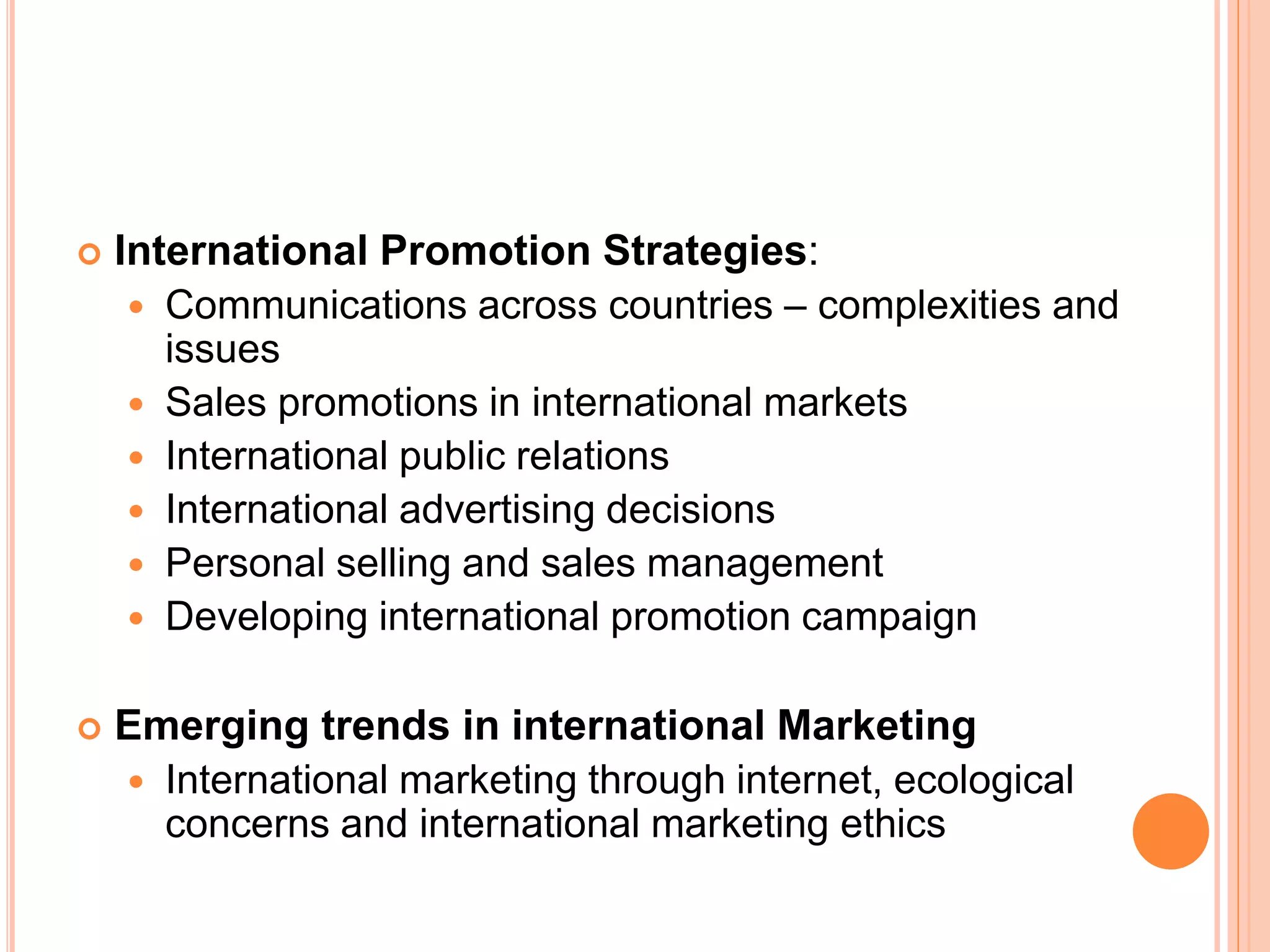 International marketing full module 1.pptx | Advertising Industry ...
