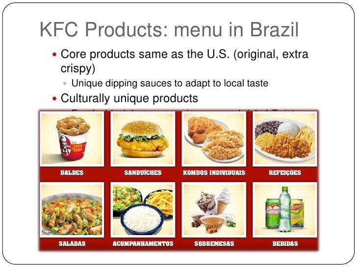 International marketing kfc