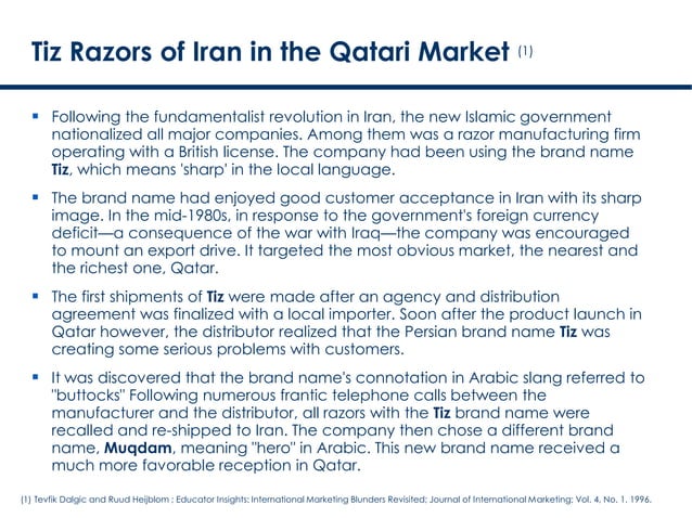 International marketing mistakes related to culture | PPTX | Business ...