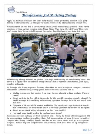 International marketing of apple final | DOCX