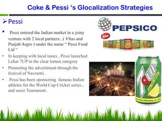 Coke & Pepsi Compete in India | PPTX