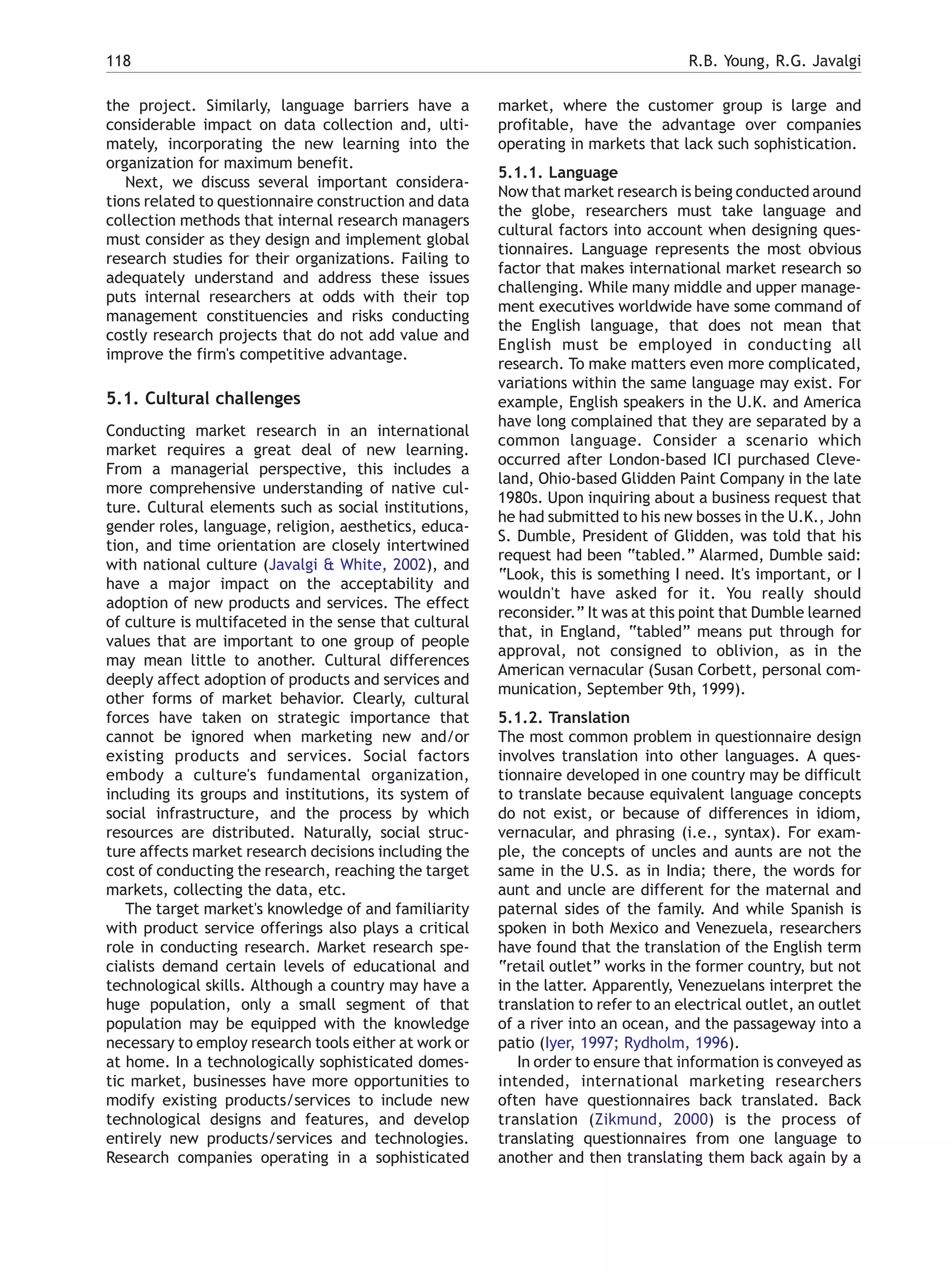 International marketing research | PDF