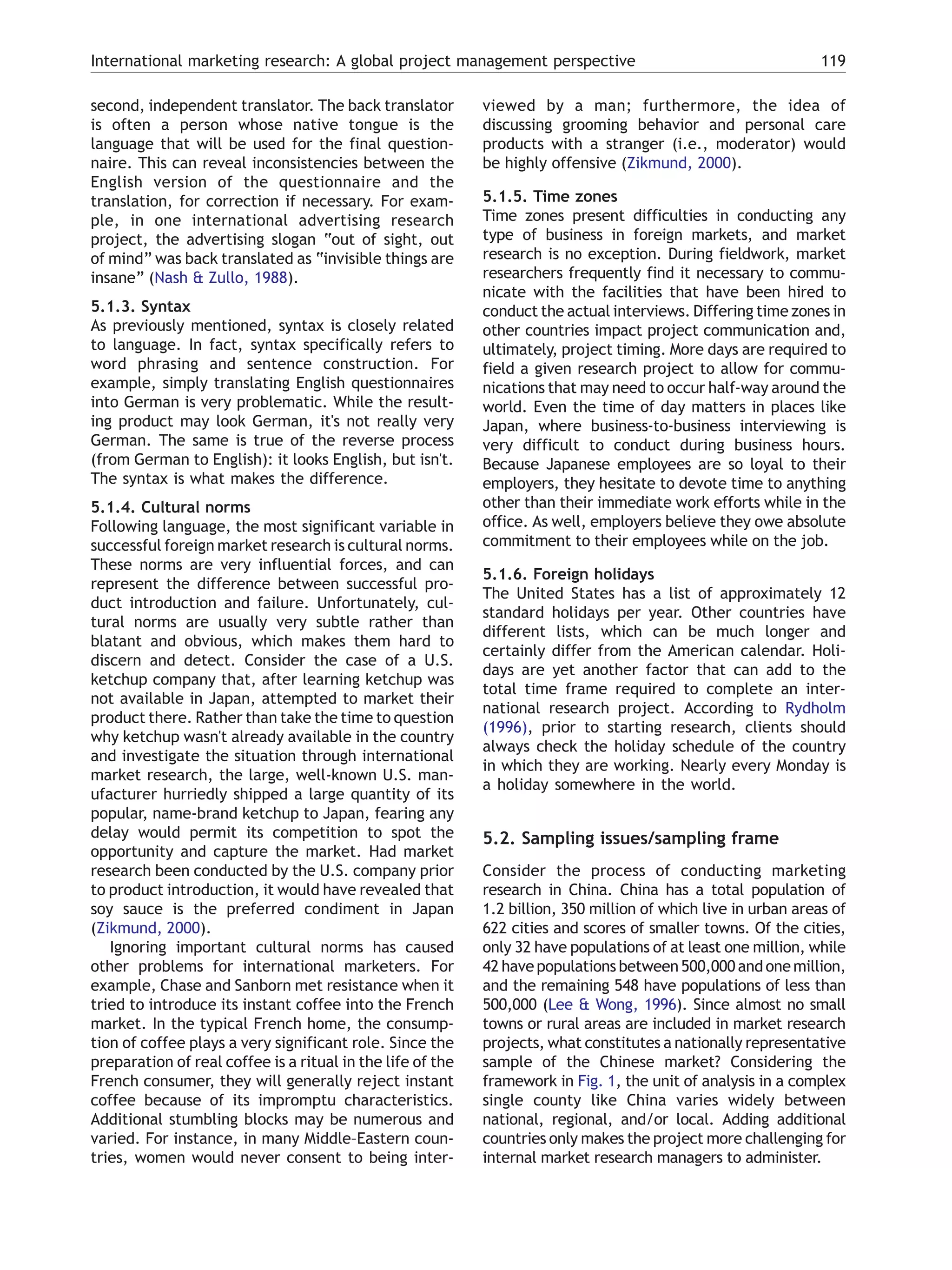 International marketing research | PDF