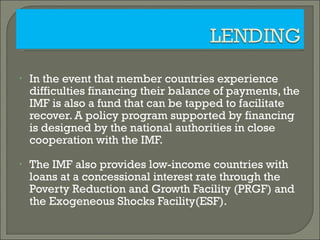 International Monetary Fund | PPT